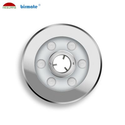 China Small Underwater LED Fountain Lights 6W DC 24V DMX512 RGB  Control Anti Corrosion for sale
