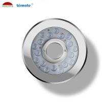 China DC24V SS316L LED Underwater Swimming Pool Lights 18W DMX512 RGB for sale