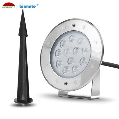 China DC 24V 9W DMX512 Pin Type Bulb Waterproof IP68 SS316L Material RGB Switch Control for sale