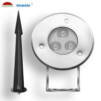 China 5W RGB Color LED Spike Light SS316L DMX512 90LM 50000 Hours Working Lifetime for sale