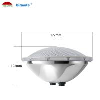 China Single Color 25W AC/DC 12V PAR56 316L Stainless Steel IP68 Waterproof LED Pool Light for sale