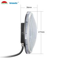 China RGB PC Cover 18W 520LM PAR56 Swimming Pool Light Bulb for sale