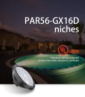 China 21W GX16D Base 12V Aluminum IP68 Underwater Spot  Par56 Led Swimming Pool Lamp for sale