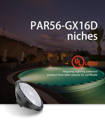 China 21W GX16D Base 12V Aluminum IP68 Underwater Spot  Par56 Led Swimming Pool Lamp for sale