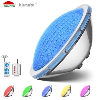 China PAR56 316L Stainless Steel RGB 12V IP68 Structure Waterproof LED Swimming Pool Light for sale