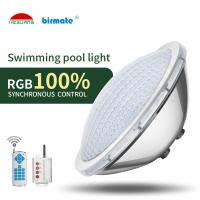 China Synchronous Control 1200LM 2860ma Stainless Steel Pool Lights 24W for sale
