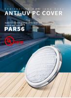 China AC12V 18W 6500K IP68 Par56 Led Swimming Pool Lamp for sale