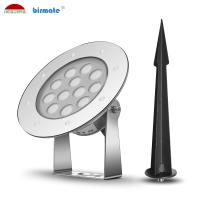 China 400ma DC24V 9W DMX Control SS316L Led Pin Lamps for sale