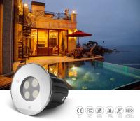 China DC24V IP68 300LM 170ma Underwater LED Spotlights SMD3030 for sale