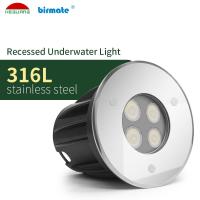 China SS316 IK10 3W 170ma 300LM Led Underwater Pool Lighting for sale