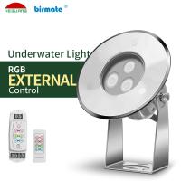 China FCC 130ma LED Underwater Swimming Pool Lights 90LM SMD3535 Rgb for sale