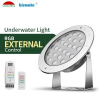 China IK10 RGB 1200LM FCC Underwater Swimming Pool Lights for sale