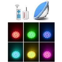 China 900LM IP68 PAR56 SS316L UL Swimming Pool Light Circular for sale