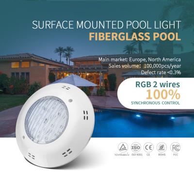 China Hanging IP68 2860ma Waterproof Swimming Pool Lights FCC for sale