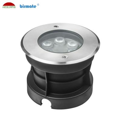 China AC100-240V 500LM 6W Garden Led Underground Lights circular for sale