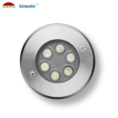 China 500LM 6W SS316L Garden Led Underground Lighting circular for sale