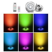 China DC24V 500ma 12W Color Changing Fountain Lights SS316L for sale