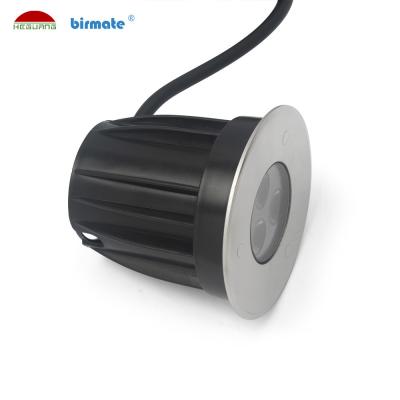 China Tempered Glass 90lm SMD3535 Waterproof Led Buried Light IP68 for sale