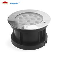 China 12W DC24V SS316L Recessed Led Underwater Lamp 480LM for sale