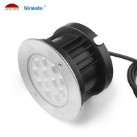 China 480LM Ip68 DC24V Stainless Steel Underwater Lights FCC for sale