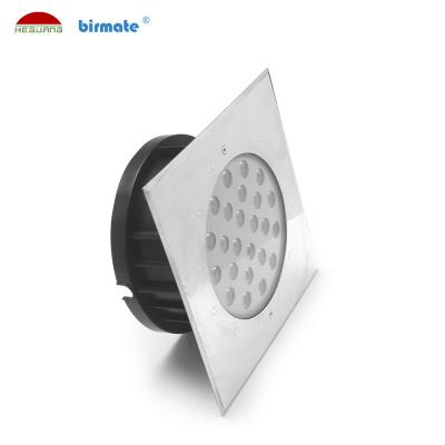China 18W Lawn SMD3535 DMX512 Recessed Led Inground Lighting DC24V for sale
