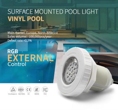 China ABS 3W 12v IP68 70lm Rgb Swimming Pool Light SMD5050 for sale