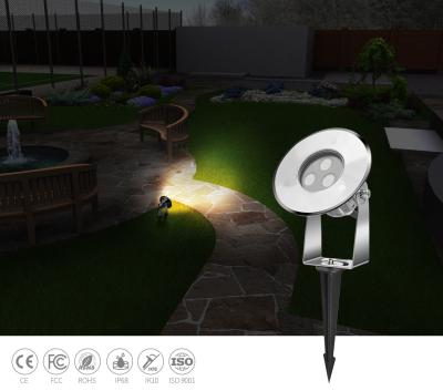 China IP68 Waterproof DC24V 90LM Led Spike Light SMD3535 Stainless Steel for sale