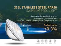 China Highlight 18W PAR56 1700LM Led Swimming Pool Light FCC for sale