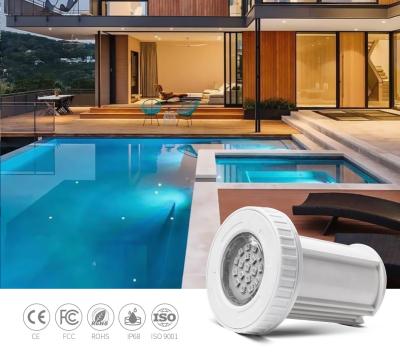 China ABS IP68 Waterproof RGB Led Swimming Pool Light 3W CREE for sale