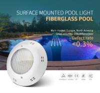 China FCC Fiberglass LED Underwater Pool Light 12V AC DC 18W Wall Mounted for sale