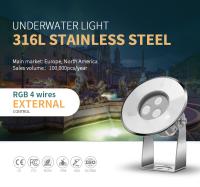 China Adjustable Angle 3W Underwater Led Underwater SMD3535 90LM for sale