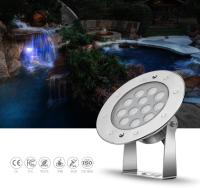 China 12W 480LM 500ma LED Underwater Swimming Pool Lights VDE IK10 for sale
