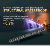 China Outdoor 800ma 1200LM Linear Led Wall Washer 18W SMD2835 for sale