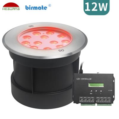 China SUS304 RGB Waterproof Underground Led Lights VDE Wire Led Buried Light for sale