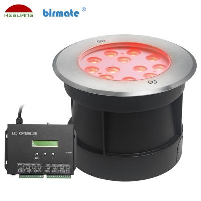 China PAR56 Pool SMD3535 RGB LED Ground Lights 12W VDE Wire for sale