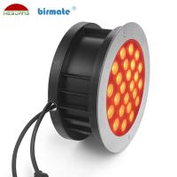 China VDE 100ma Stainless Steel Led Lights 18W IP68  Toughened Glass for sale