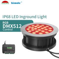 China SMD3535 IP68 SS304 Inground Pool Led Lights 18W RGB 700LM for sale