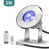 China 130ma SMD3535 Underwater Led Pool Lights Adjustable Angle IK10 for sale