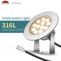 China ERP 9W 3000K Led Underwater Pond Light White Light 24 Volt SMD3030 for sale