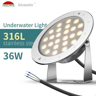 China 3200LM 36W Underwater Swimming Pool Lights ERP DC24V White for sale