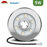 China DC24V 750lm Underwater Fountain Led Lights 9W 3000K CCT SS316L for sale