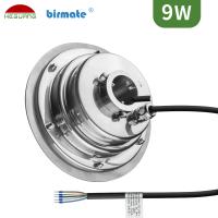China 9W DC24V RGB DMX Underwater Led Pond Lights SS316L For Garden for sale