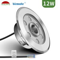 China 12W 24V Monochromatic IP68 LED Fountain Lights 6500K CCT for sale