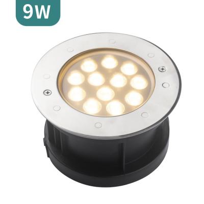 China 9W IP68 IK10 SMD3030 Outdoor Inground Lighting 850LM DC24V for sale