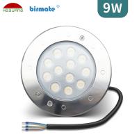 China SMD3030 IP68 9W LED Garden Ground Light Warm White With ERP for sale
