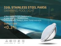 China Par56 35W 3100LM Swimming Pool Led Light IP68 With ERP for sale