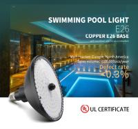 China 1700LM E26 Joint Led Swimming Pool Lights Par56 SMD2835 UL FCC for sale