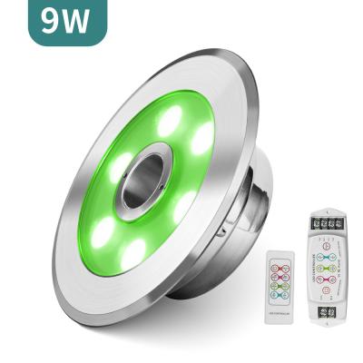 China SS316L DC24V VDE Submersible Fountain Lights SMD3535 Outdoor Fountain Lights for sale