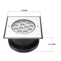 China 380LM Waterproof External Control Inground Pool Lights 630nm CCT for sale