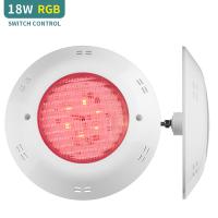 China VED Fiberglass Led Pool Lights 520LM 18W Anti UV 12V Pool Light for sale